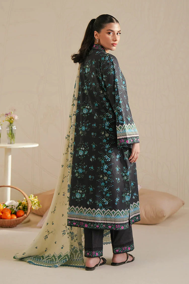 Cross Stitch - Daily Unstitched Lawn - Aqua Grace – Raja Sahib Intl