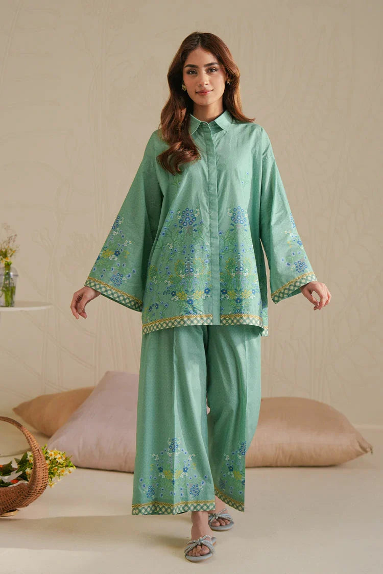 Cross Stitch - Daily Unstitched Lawn - Spring Bell – Raja Sahib Intl